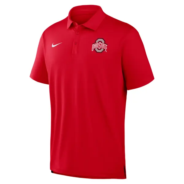 Nike Ohio State Tour Dri-fit College Polo - Red