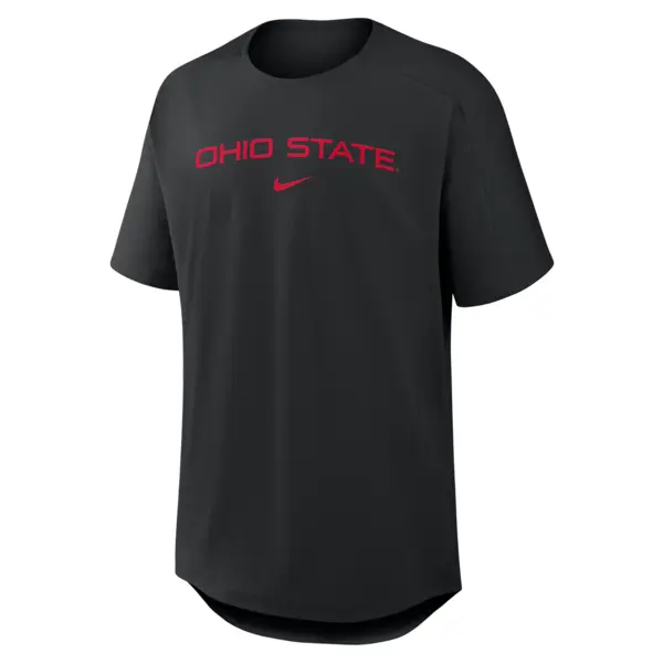 Nike Ohio State Premium Performance Golf Club College Top - Black