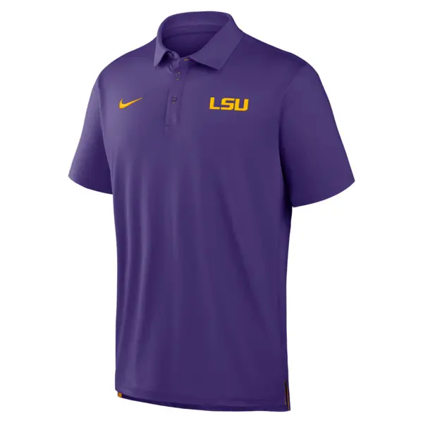 Nike Lsu Tour Dri-fit College Polo - Purple