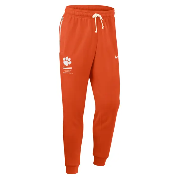 Nike Clemson Sideline Standard Issue Dri-fit College Taper Pants - Orange
