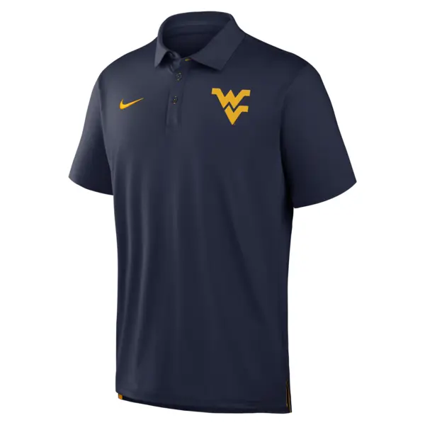 Nike West Virginia Tour Dri-fit College Polo - Blue