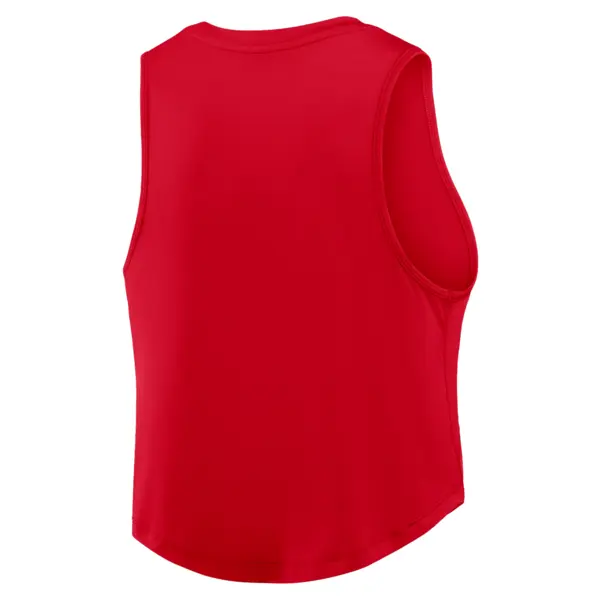 Nike Ohio State One Dri-fit Cropped Tank Top