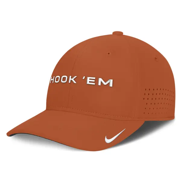Nike Texas Sideline Club Gameday Dri-fit College Hat - Orange