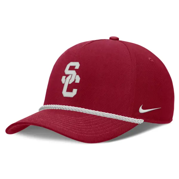 Nike Usc Sideline Rope Rise College Adjustable Hat - Red