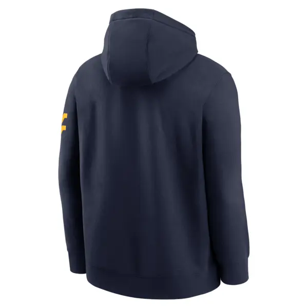 Nike West Virginia Sideline Club College Pullover Hoodie