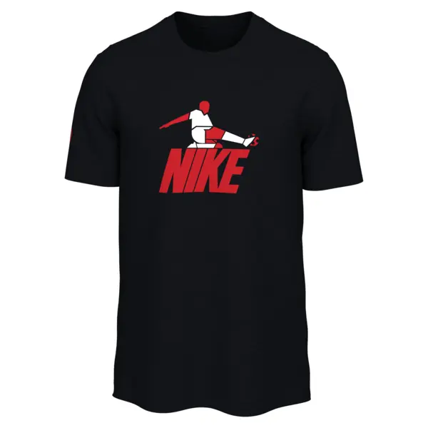 Nike Soccer Logo T-shirt - Black