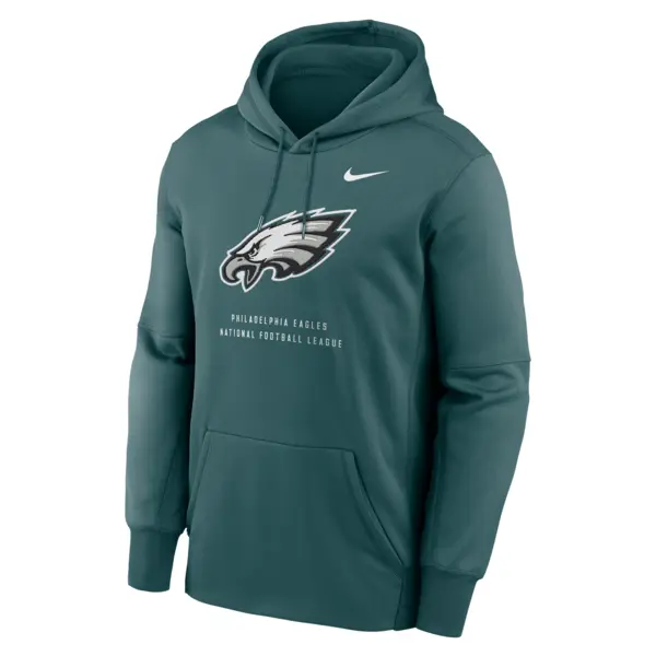 Nike Philadelphia Eagles Therma Nfl Pullover Hoodie - Green