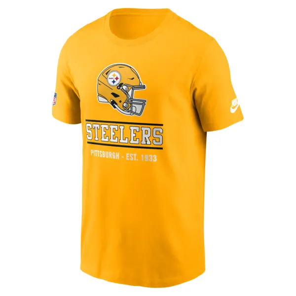 Nike Pittsburgh Steelers Essential Dri-fit Nfl Long-sleeve T-shirt - Brown