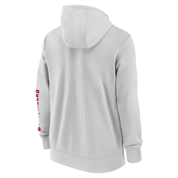 Nike Tampa Bay Buccaneers Club Full-zip Hoodie - Grey