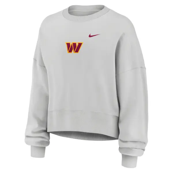 Nike Washington Commanders Primetime Phoenix Nfl Oversized Pullover Crew
