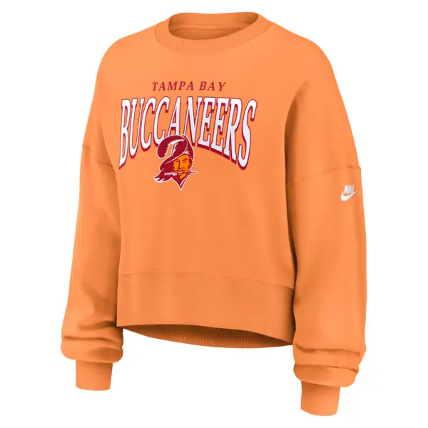 Nike Tampa Bay Buccaneers Rewind Phoenix Nfl Oversized Pullover Crew