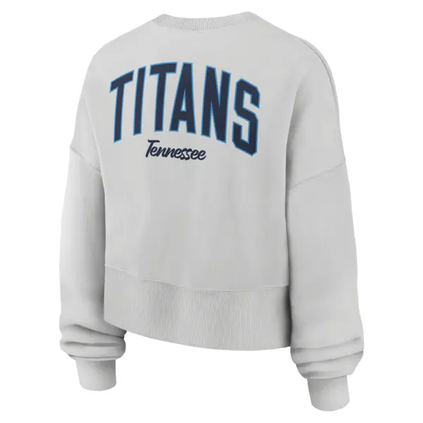 Nike Tennessee Titans Primetime Phoenix Nfl Oversized Pullover Crew