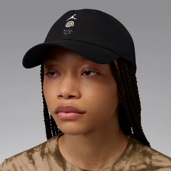 JORDAN Club Adjustable Festival Hat - Black