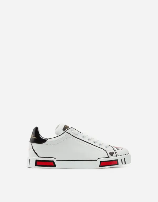 Dolce & Gabbana Limited Edition Portofino Sneakers - White