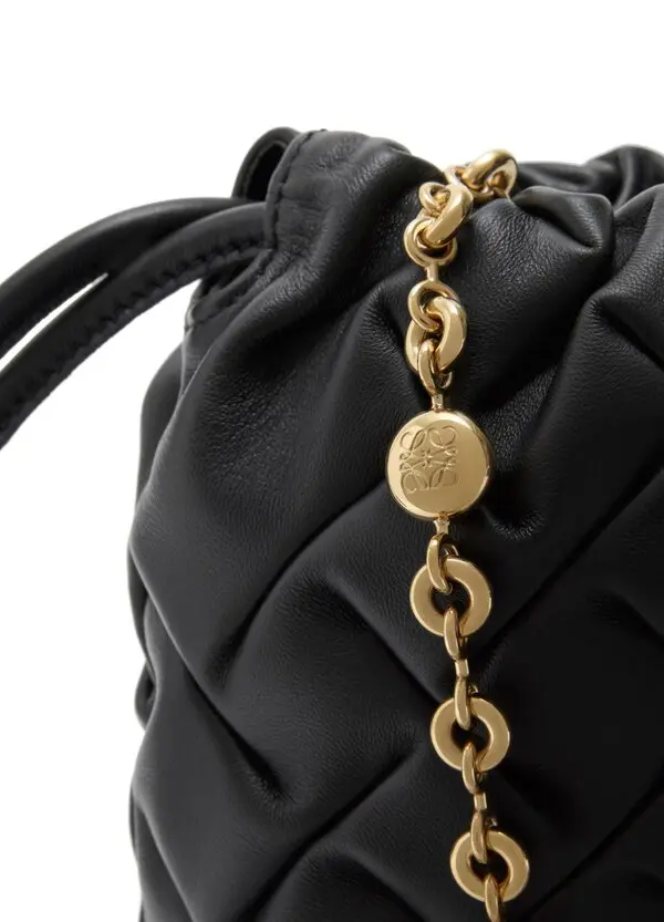 Loewe Mini Flamenco Purse In Pinched Nappa Calfskin