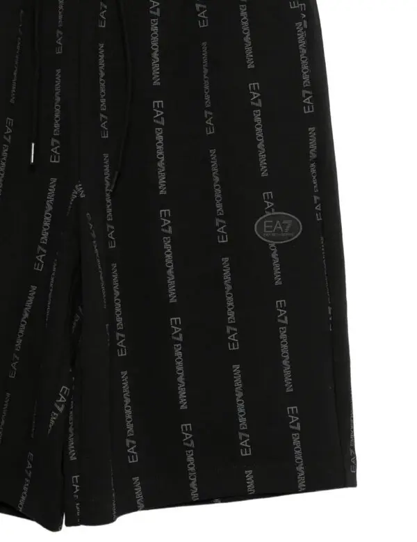 EA7 Logo-print Shorts