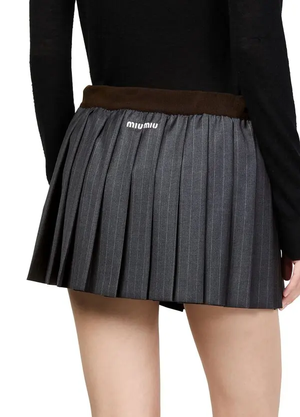 Miu Miu Pleated Skirt