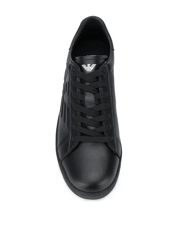 EA7 Logo Embossed Classic Cc Sneakers