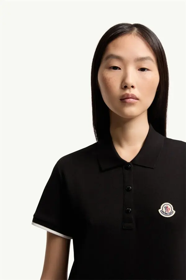 Moncler Logo-patch Polo Top