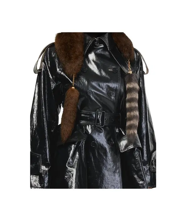 Chloé Fur Scarf
