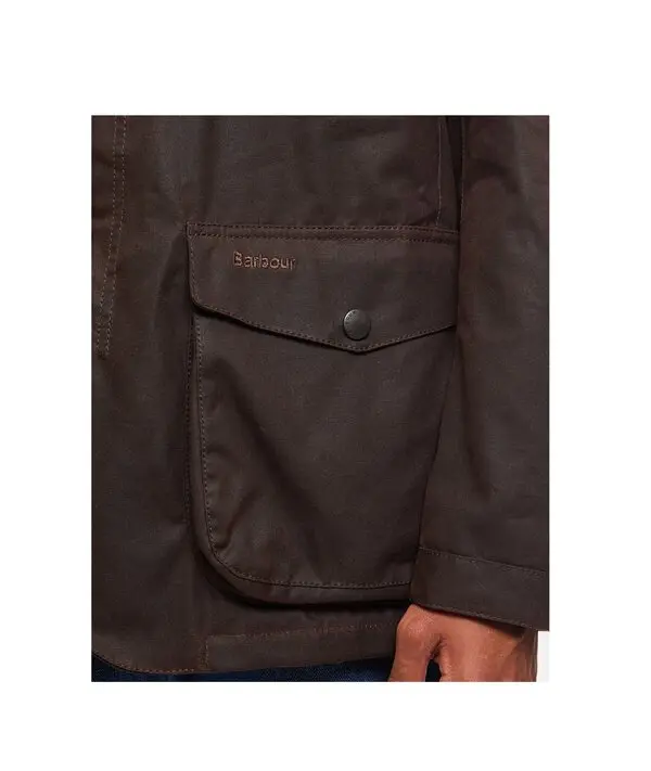 Barbour Ogston High-neck Waxed Jacket