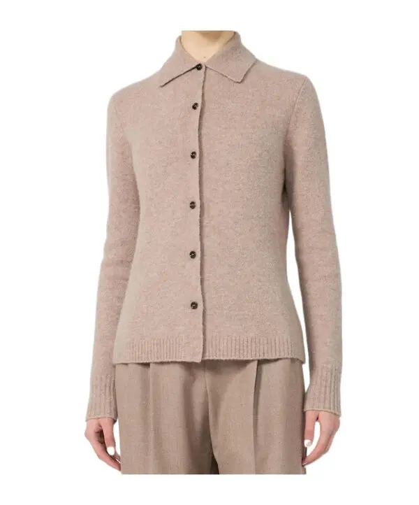 Max Mara Long-sleeve Cardigan With Button Closure - No