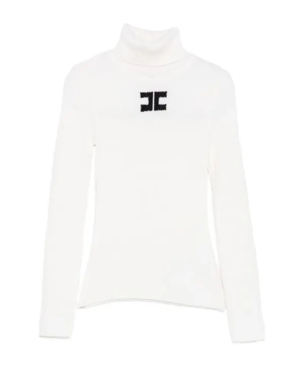 Elisabetta Franchi Turtleneck Knit Top - No