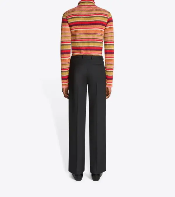 Dries Van Noten Belted Wool Pants