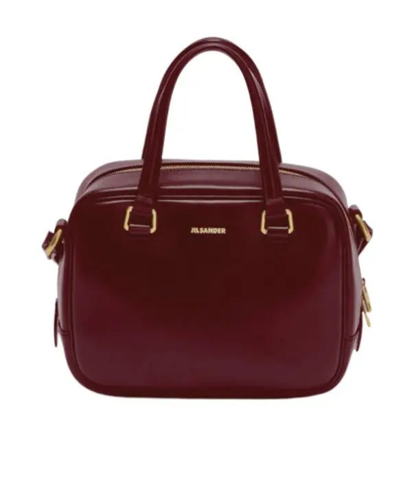 JIL SANDER Vision Small Crossbody Bag - Cherry