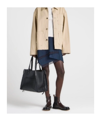 J.W.ANDERSON Loafer Cabas Bag In Leather
