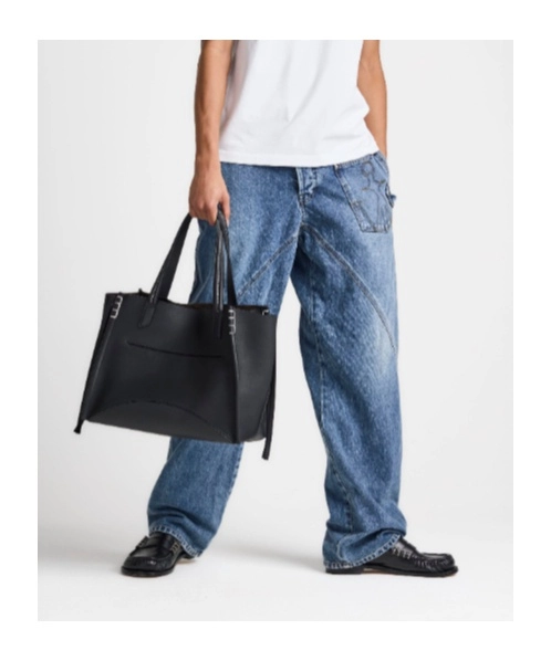 J.W.ANDERSON Loafer Cabas Bag In Leather
