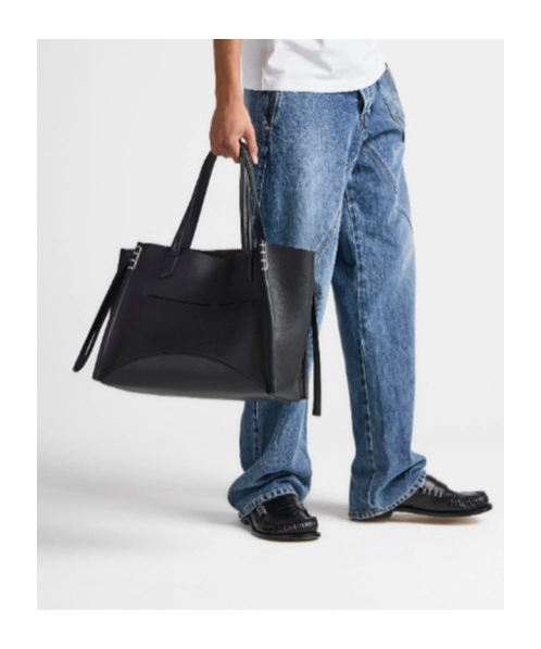 J.W.ANDERSON Loafer Cabas Bag In Leather