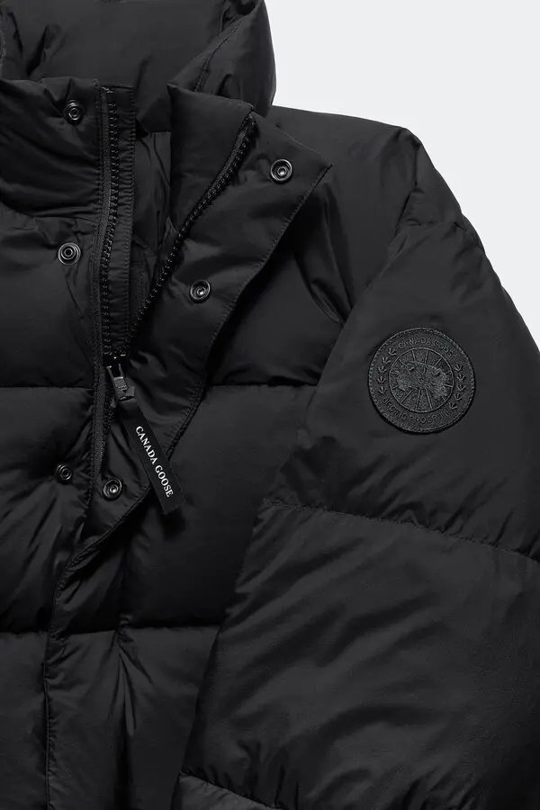 Canada Goose High-neck Down Puffer Jacket With Logo Patch