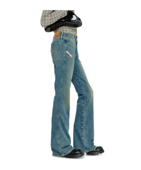 DIESEL® Bootcut Jeans Low-waist D-hush