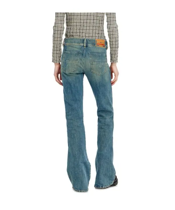 DIESEL® Bootcut Jeans Low-waist D-hush