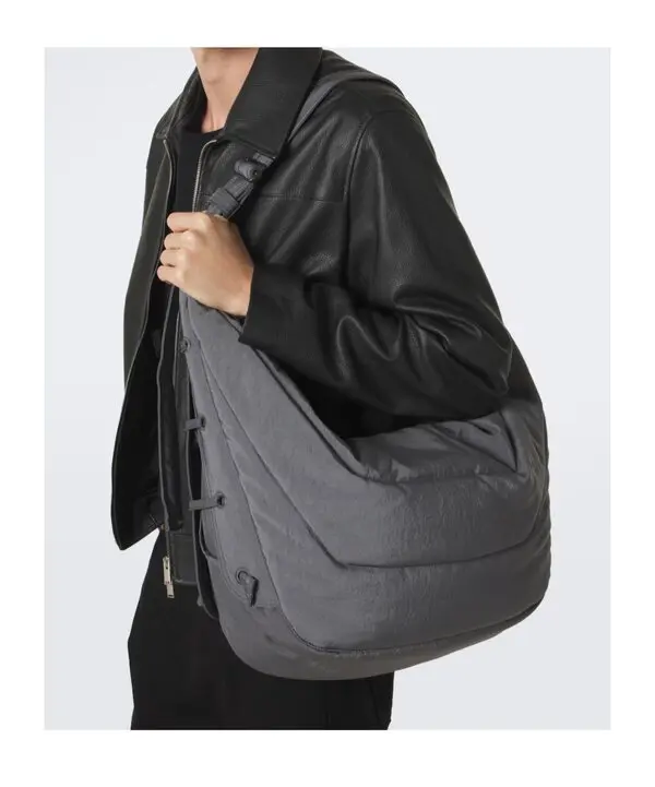 LEMAIRE Soft Game Large Shoulder Bag - Gray
