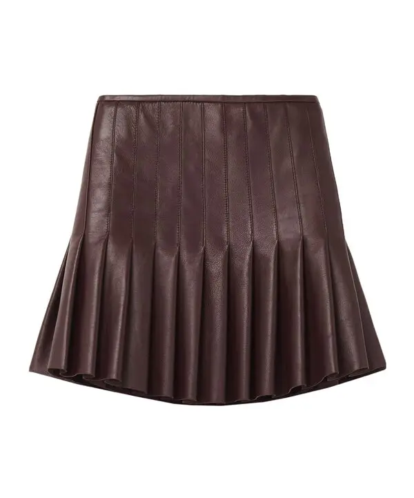 Alexander McQueen Pleated Mini Skirt