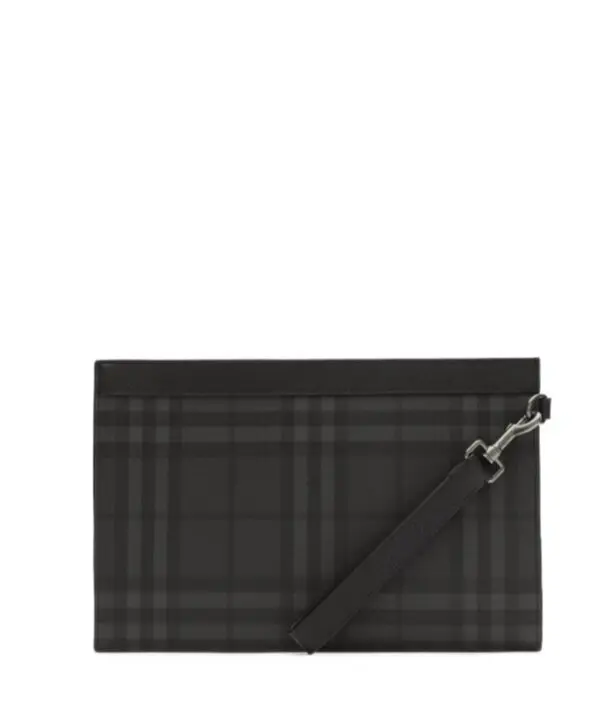 Burberry City Check Zip Pouch