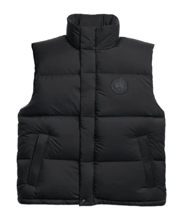 Canada Goose Logo Patch High-neck Padded Vest