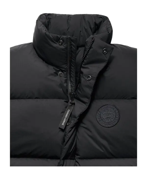 Canada Goose Logo Patch High-neck Padded Vest