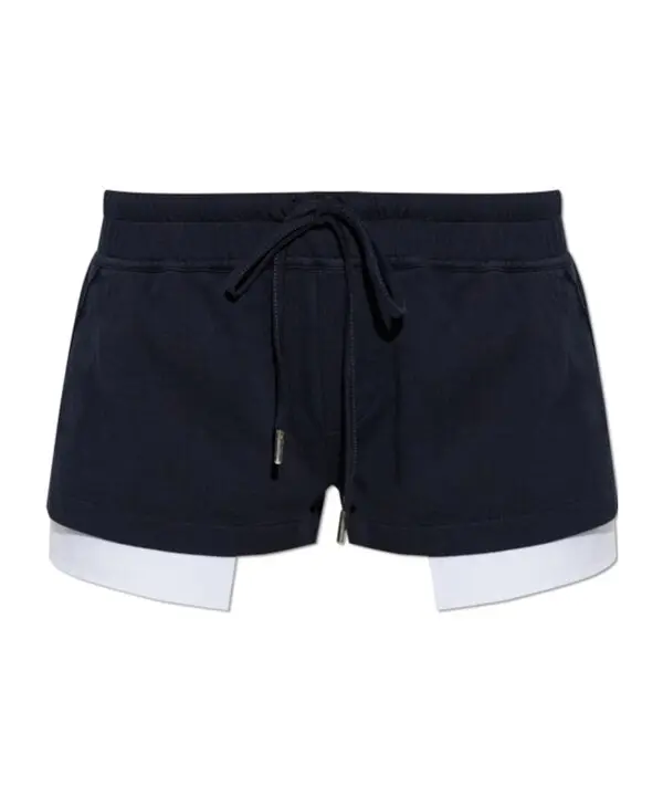 Dsquared2 Drawstring Layered Shorts