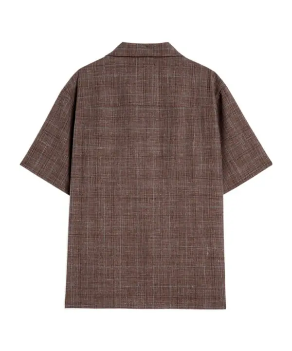 JIL SANDER Checked Short Sleeved Shirt