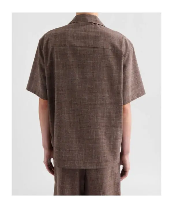 JIL SANDER Checked Short Sleeved Shirt