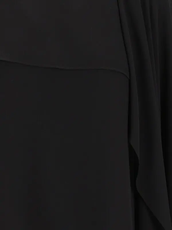 MAISON MARGIELA Asymmetric Draped-panel Blouse