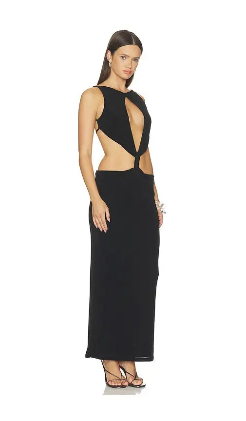 Superdown Lennin Open Back Maxi Dress