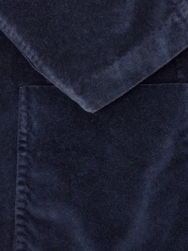 Massimo Alba Gstaad Panelled Cotton-velvet Jacket