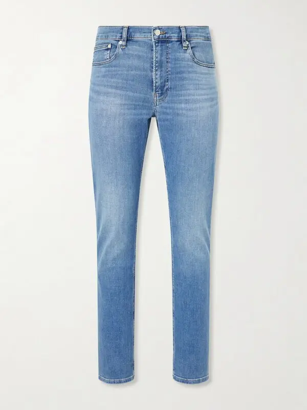 FRAME Modern Straight-leg Jeans - Blue