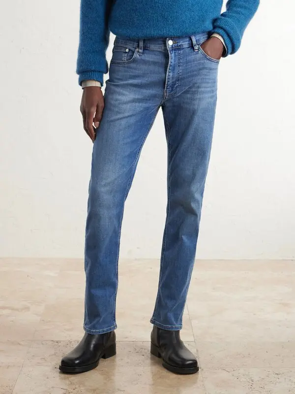 FRAME Modern Straight-leg Jeans - Blue