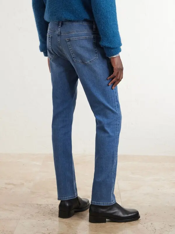 FRAME Modern Straight-leg Jeans - Blue