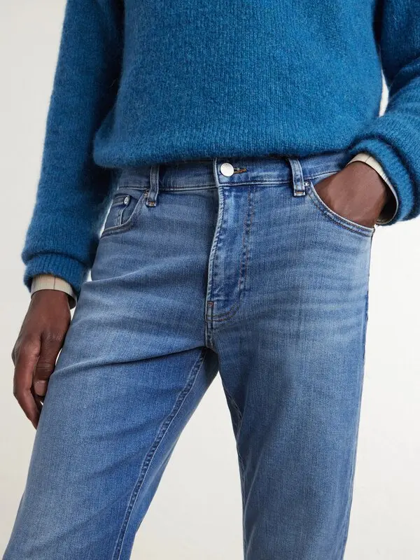 FRAME Modern Straight-leg Jeans - Blue